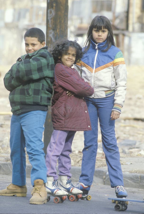 Two Inner City Boys in South Bronx Editorial Image - Image of diversity ...