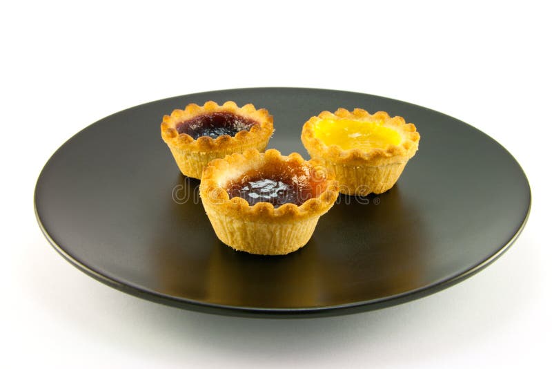 Three Jam Tarts Plate Stock Photos - Free & Royalty-Free Stock Photos ...
