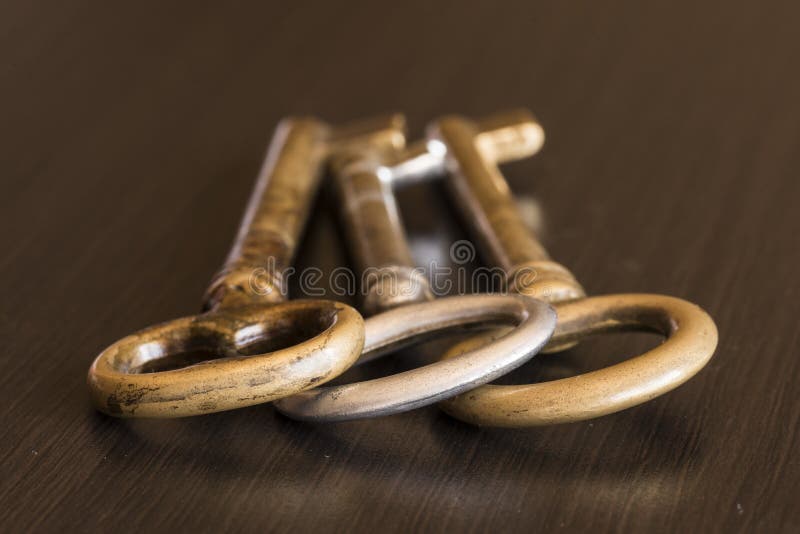 Three keys stock photo. Image of ancient, closure, house - 39664556
