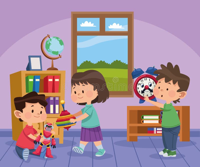 Kids Watch Window Stock Illustrations – 40 Kids Watch Window Stock ...