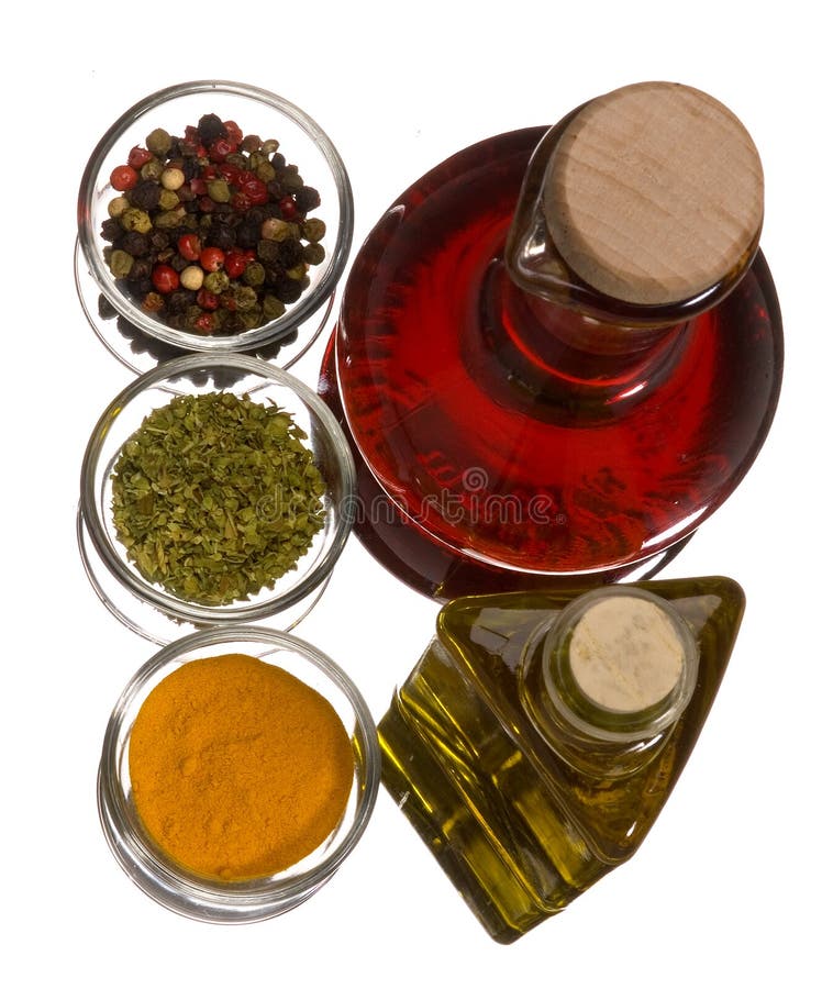 Three kind of spices stock photo. Image of cooking, thyme - 6791678