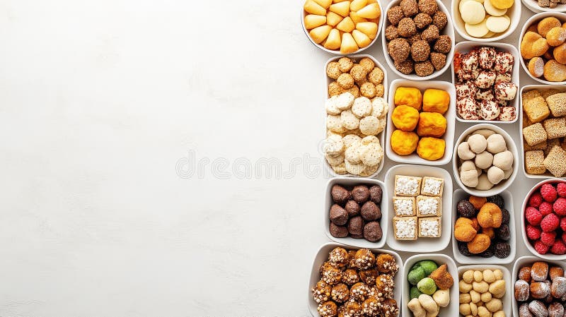 Three Kings Day Treats with Ample Space Stock Image - Image of ...