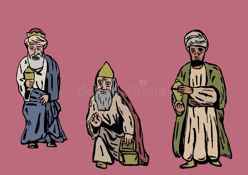 Three kings stock illustration. Illustration of three - 47353267