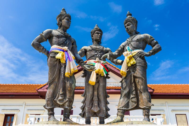 Three Kings Statue stock image. Image of kings, scenic - 73818079