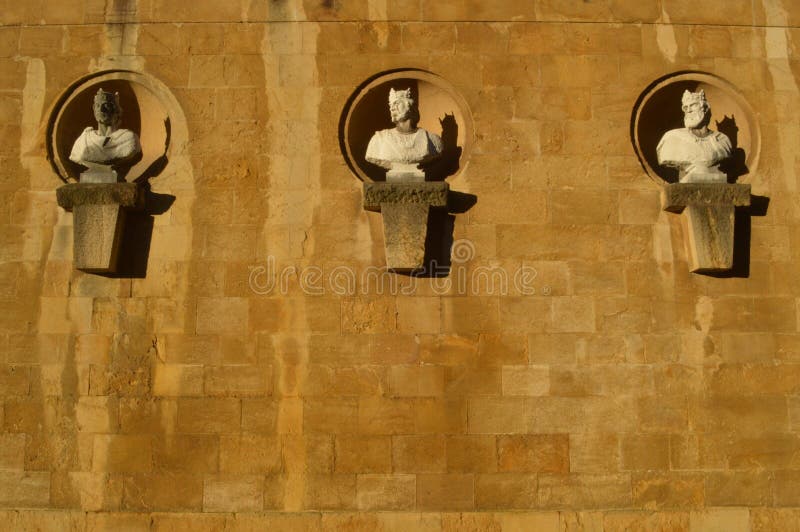 Three kings statues stock photo. Image of cathedral - 189817552