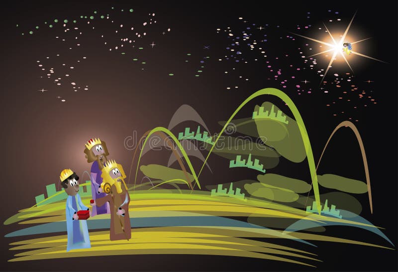 Three Kings stock illustration. Illustration of myrrh - 16563871