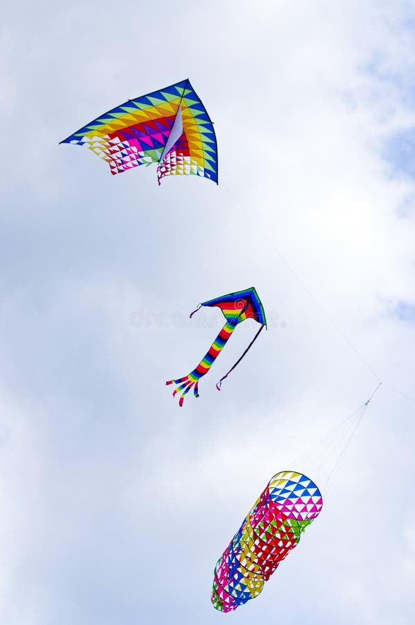 Kite 2 stock image. Image of green, yellow, kite, orange - 53137