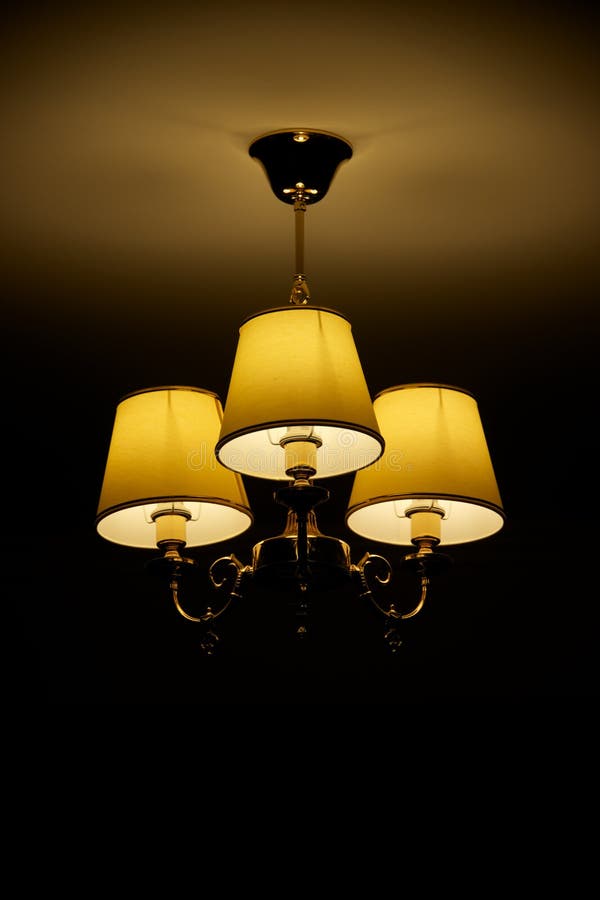 Three-lamp Cluster (portrait) Stock Photo - Image of portrait ...