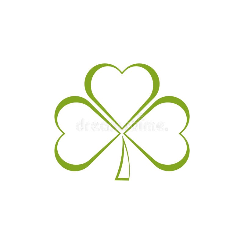 Three Leaf Clover Icon Stock Illustrations – 5,481 Three Leaf Clover ...