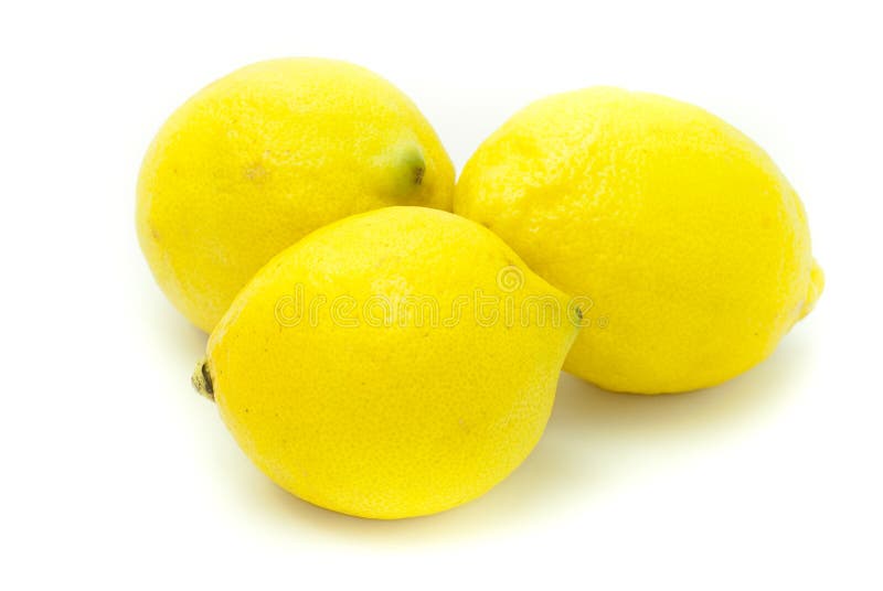 Three lemons stock photo. Image of dieting, fresh, freshness - 12981578