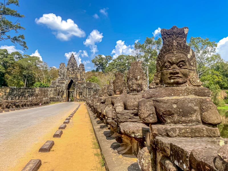 The Three-level Mount Bayon Temple, a Temple of the Khmer Civilization ...