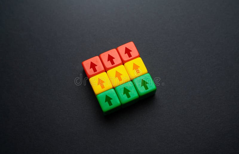 Three Levels of Task Difficulty. Stock Photo - Image of next, complete ...