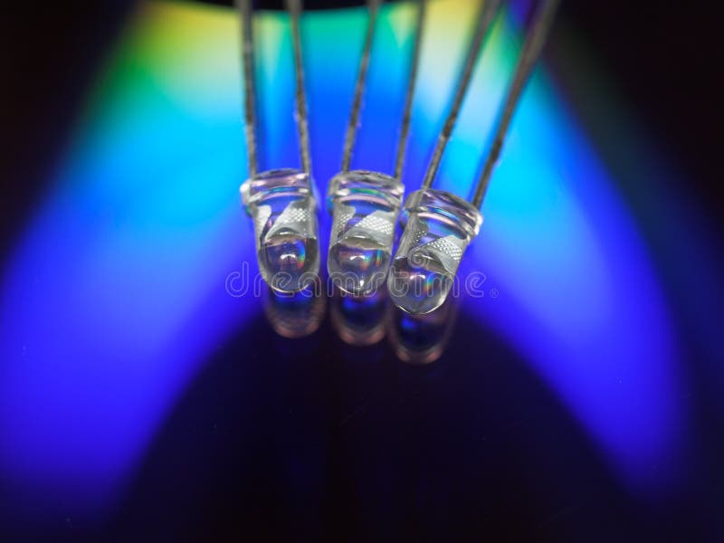 Light emitting diodes stock image. Image of green, compoent - 599735