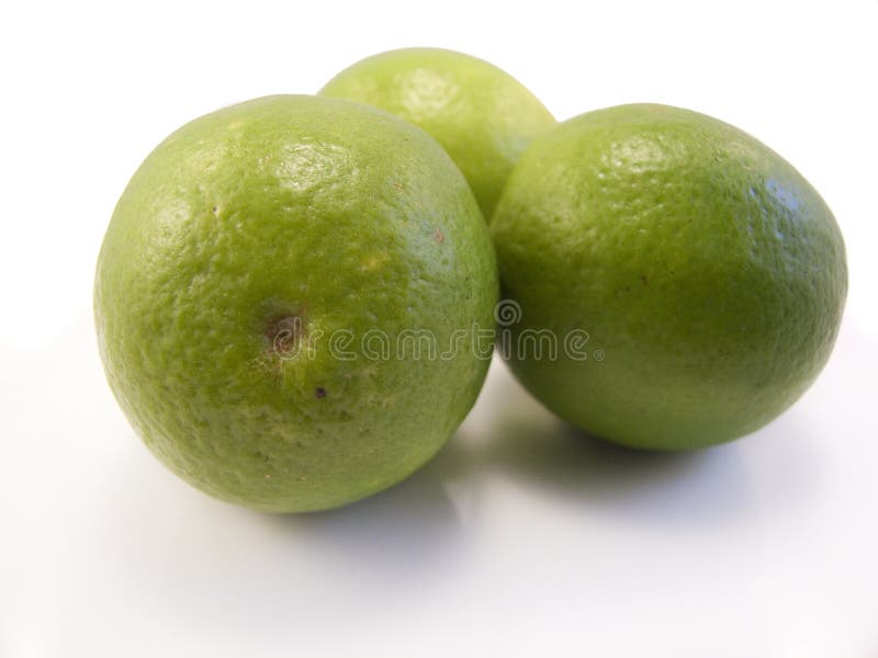Three Limes stock image. Image of ingredient, group, green - 11535003