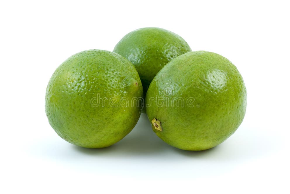 Three limes stock photo. Image of healthy, vegetarian - 7123808