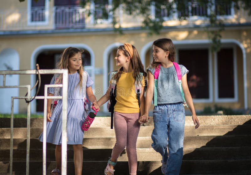 Girls leaving a car stock photo. Image of girls, smile - 33477758