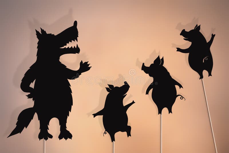 Silhouette Shadow Piglet Stock Photos - Free & Royalty-Free Stock ...
