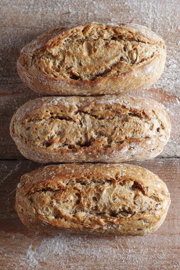 Small Bread Dough Balls Placed on Cooking Paper on Pan - Ready To Be ...
