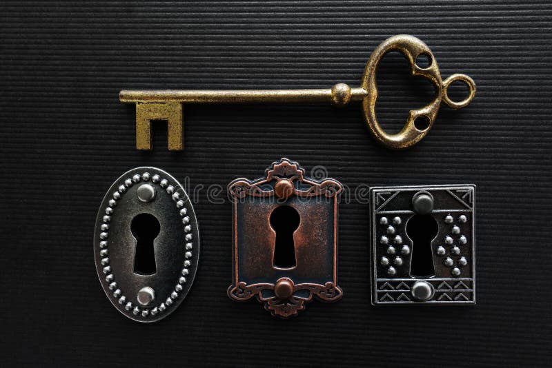 Old Fashioned Locks and Key Stock Image - Image of vintage, lock: 63122569