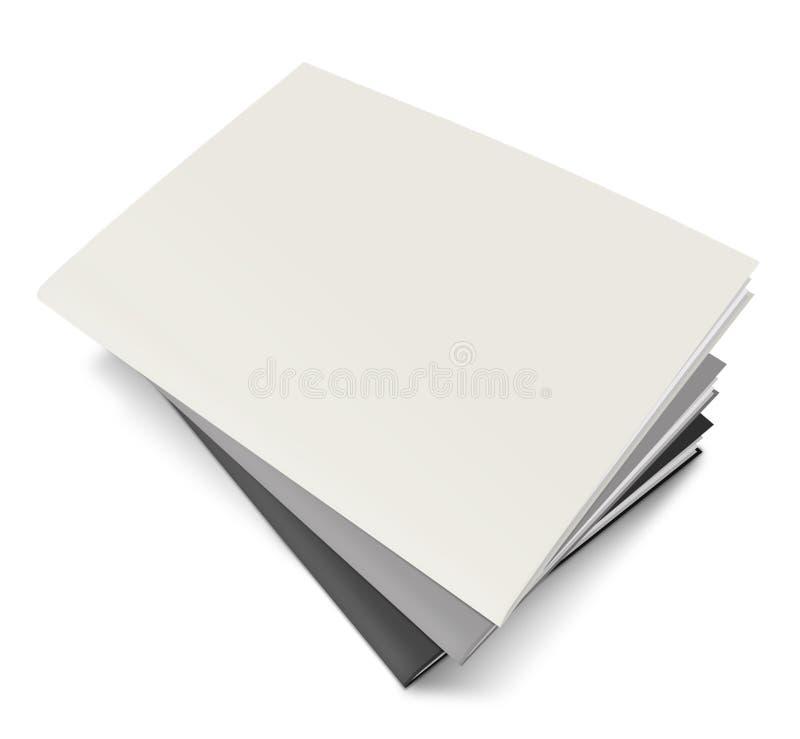 Black Magazine Blank Template for Presentation Layouts and Design Stock ...