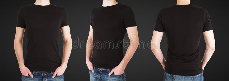 Collage Photo of a Young Man in White T-shirt Isolated Stock Photo ...