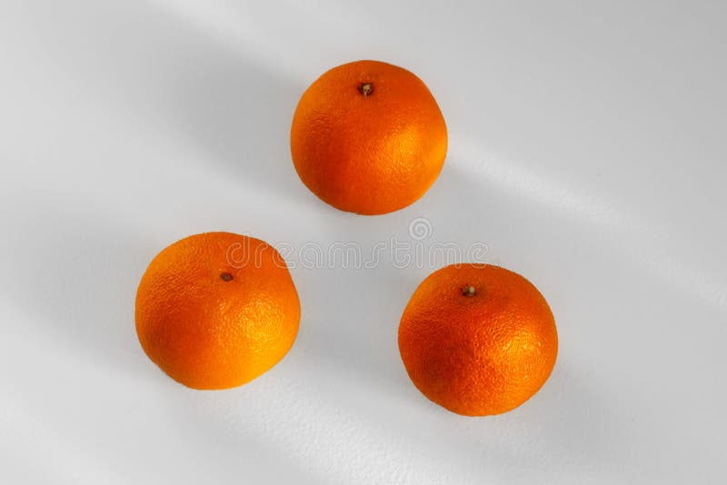 Three mandarins stock photo. Image of organic, food - 266412000