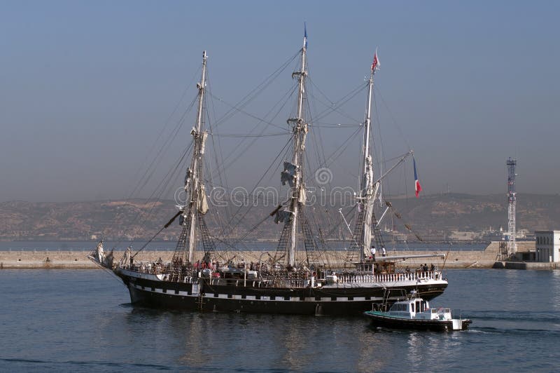 Three Masted Barque Belem 1896 Editorial Image - Image of 19th, barque ...