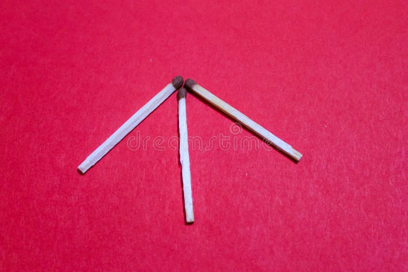 Three matches stock image. Image of lightweight, flame - 68593933