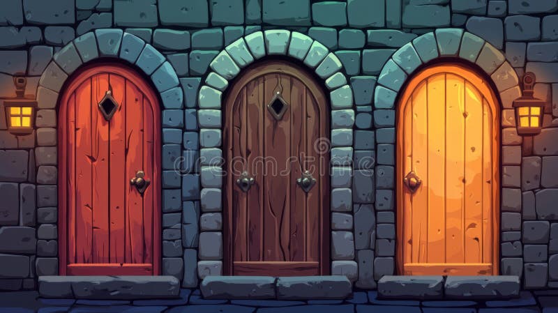 Stone Doors Stock Illustrations – 9,193 Stone Doors Stock Illustrations ...