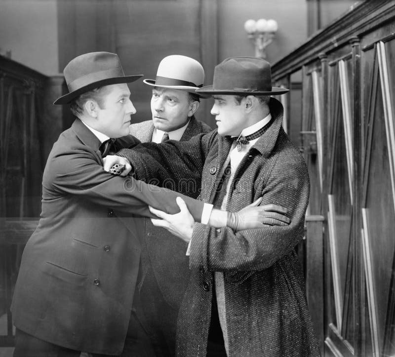 Three Men Arguing with Each Other Stock Photo - Image of 19101940, gangster: 52029372