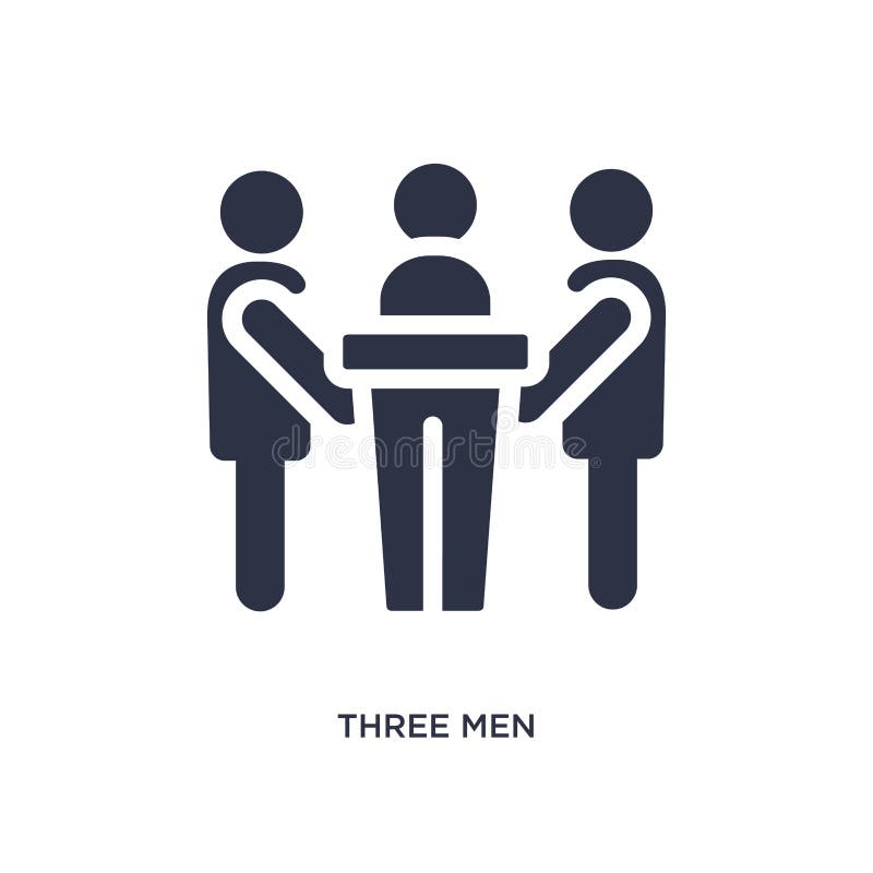 Three People Standing Logo Stock Illustrations – 130 Three People ...