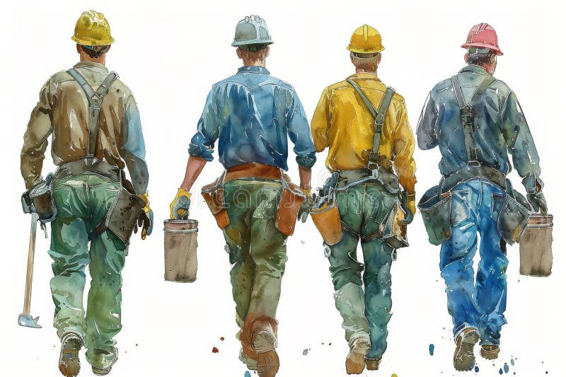 Three Men Standing Together Stock Photo - Image of friendship ...