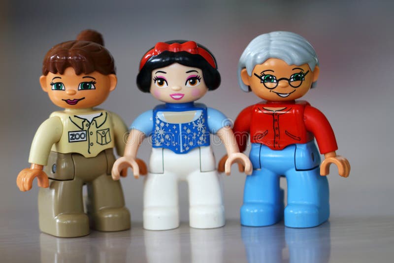 Three mini lego figure editorial photo. Image of playing - 90704771