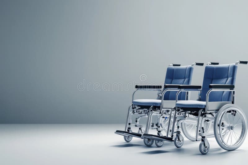 Three Modern Wheelchairs Positioned in a Minimalist Space Showcasing ...