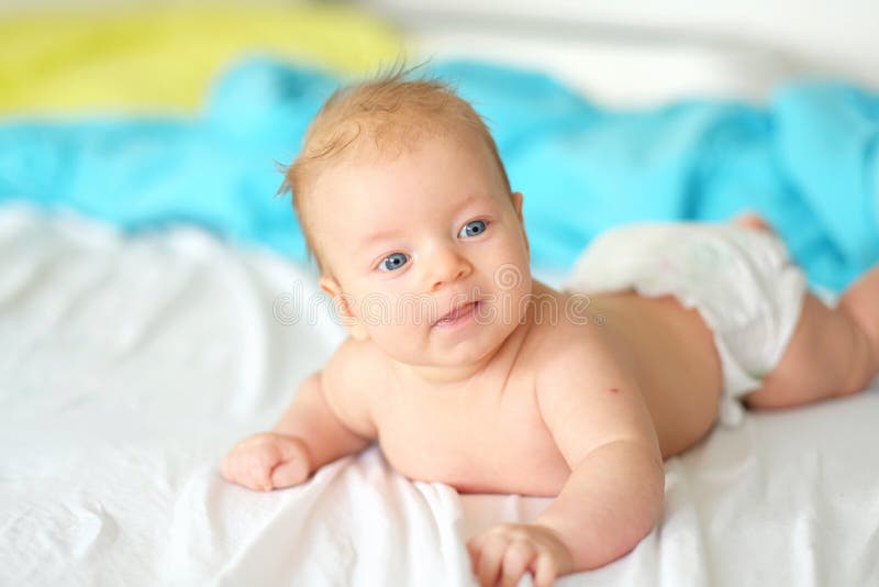 Three months old baby stock photo. Image of human, sweet - 77395352