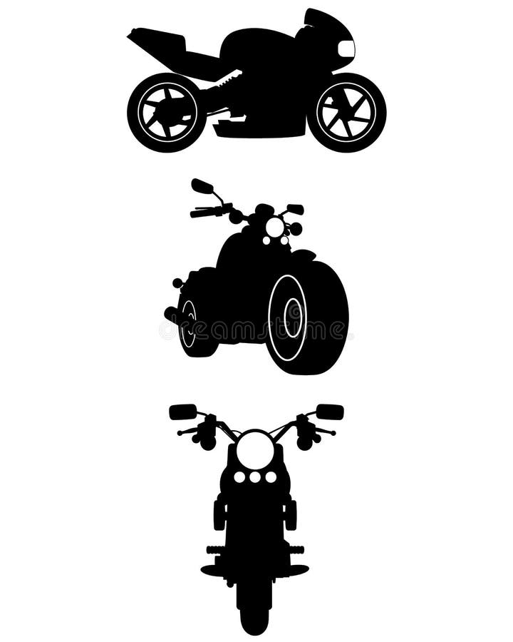 Motorcycle classic vector stock vector. Illustration of motocross ...