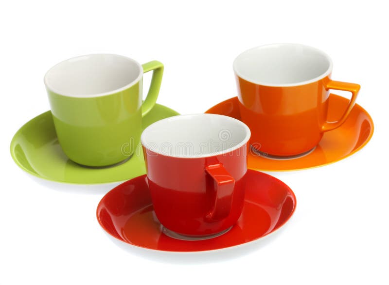 7+ Three coloured cups Free Stock Photos - StockFreeImages