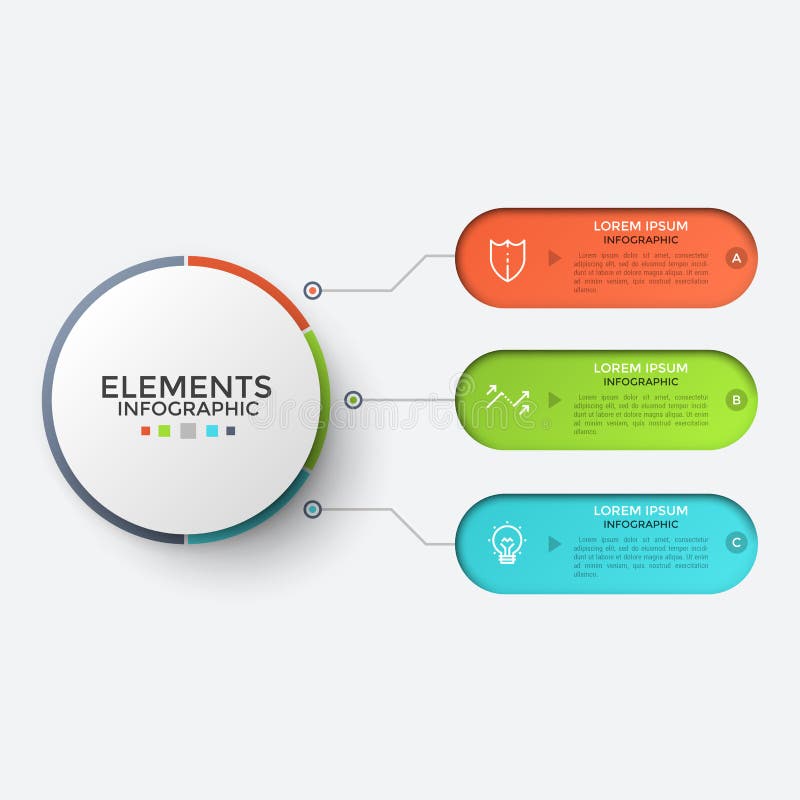 Unique Infographic Design Template Stock Vector - Illustration of ...