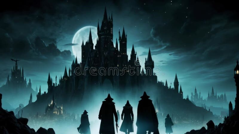 Three Musketeers are Walking Toward Stock Video - Video of adventure ...