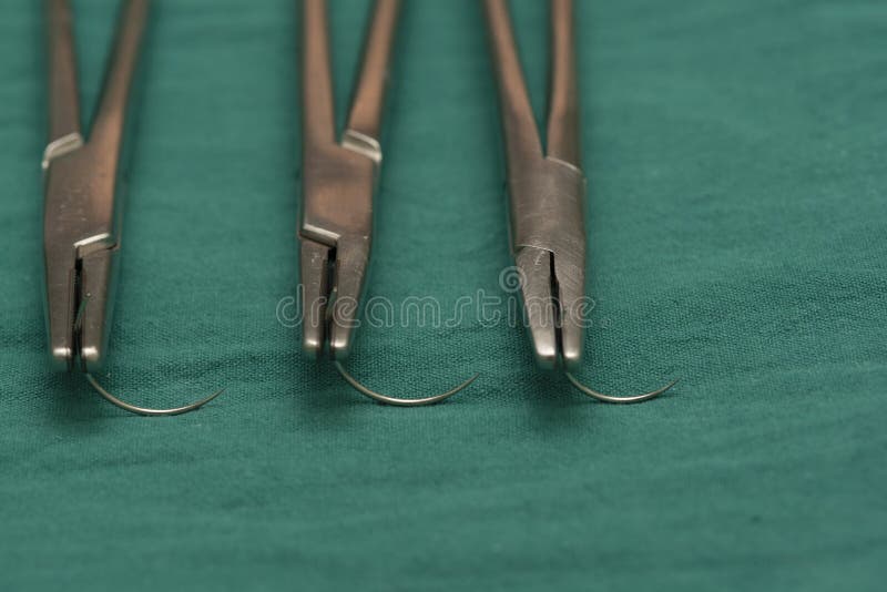 Needle Holder Holding Suture Stock Photos - Free & Royalty-Free Stock ...