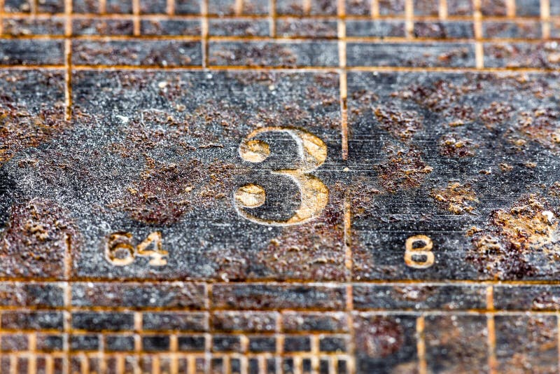 Three stock image. Image of number, numeral, measure - 75109749