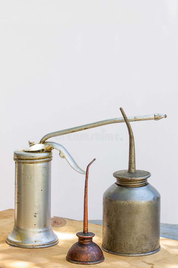 Three Oil Cans stock image. Image of three, household - 30927347
