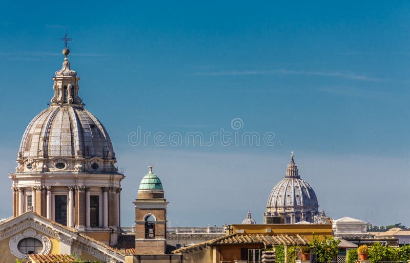 Roman roofs stock photo. Image of roman, roof, italy - 10271890