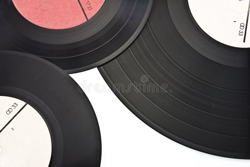 Old Dusty Vinyl Record Isolated Stock Photos - Free & Royalty-Free ...
