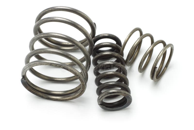 Metal springs stock photo. Image of objects, multiple - 3941906