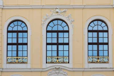 Three old windows stock photo. Image of european, germany - 26655778
