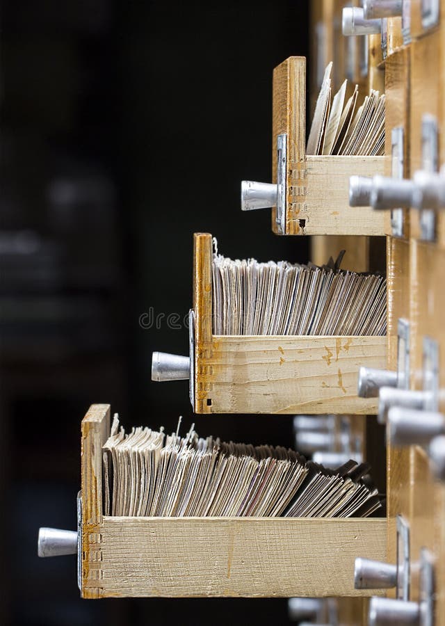 Archive Library stock photo. Image of file, information - 49418858
