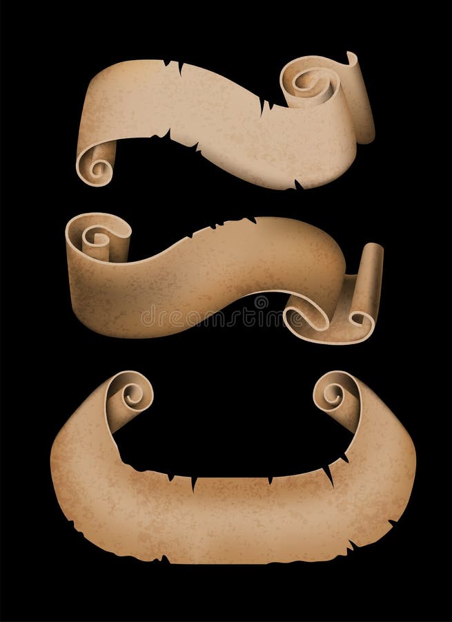 Three Scrolls Stock Illustrations – 156 Three Scrolls Stock ...