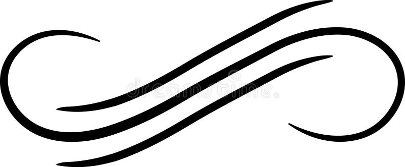 Three Parallel Curved Lines are Creating an Infinity Symbol ...