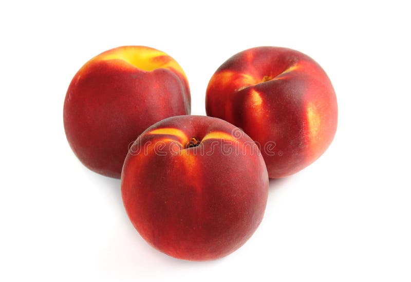 Three peaches stock image. Image of agriculture, freshness - 27708517